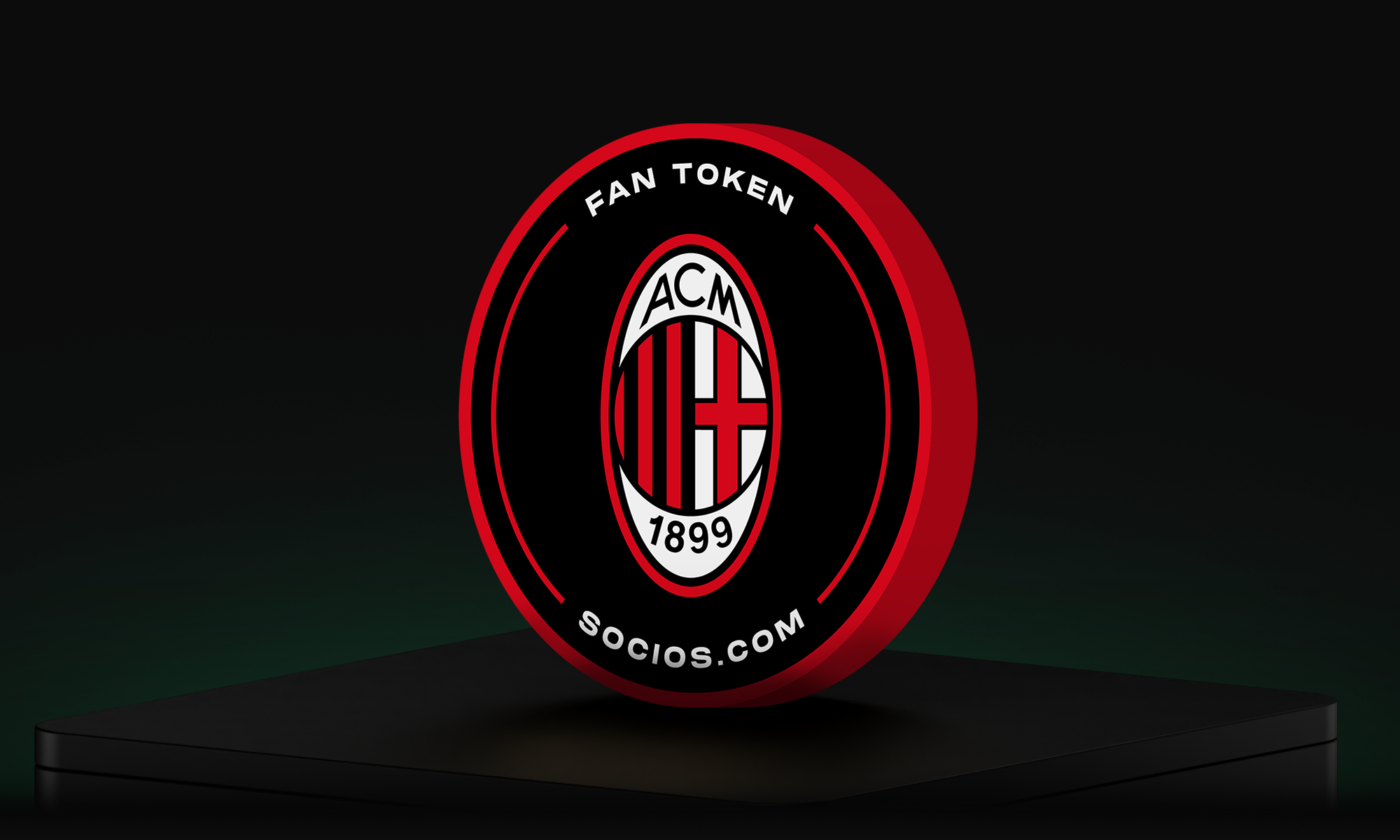 AC Milan Fan Token - Now available on Bitpanda